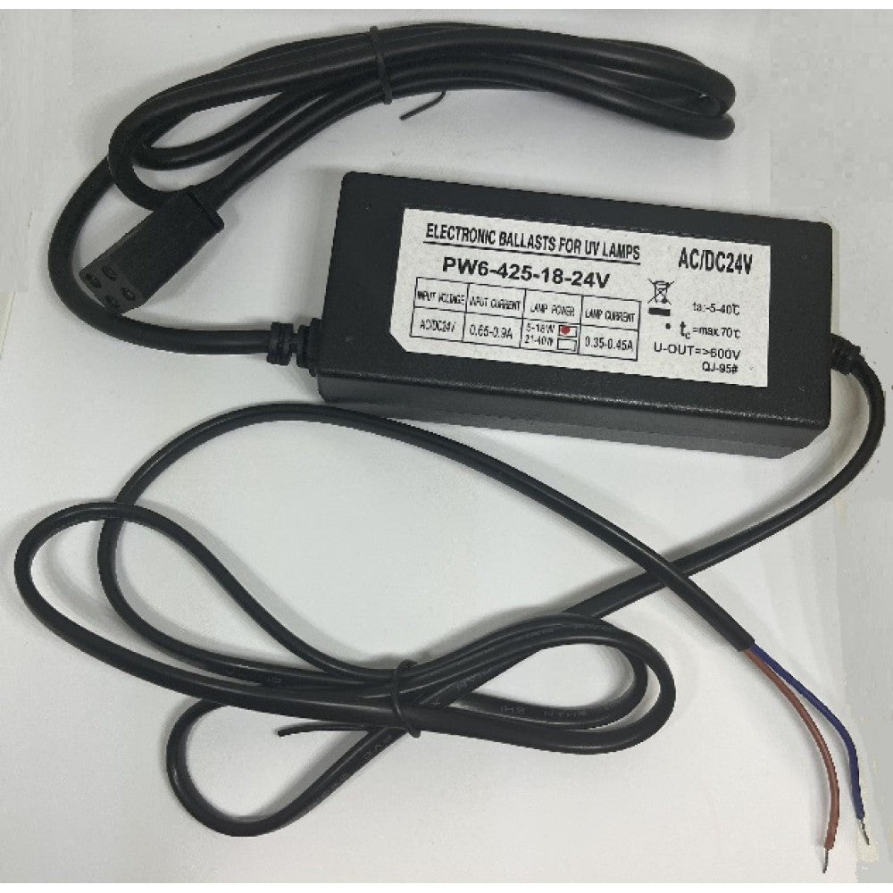 24VAC Electronic Ballast for UV Lamps with Visual Alert | HQ Telecom ...