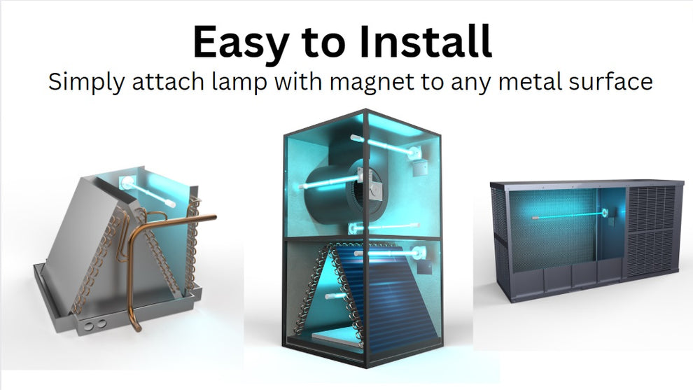 120V UV Lamp for A/C HVAC Air Handlers & Coil systems | HQTelecom ...